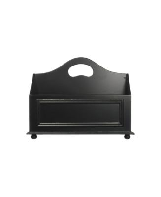 DesignStyles 2 Compartment Wooden Magazine Rack - Macy's