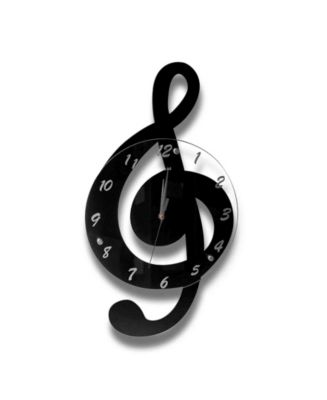 Creative Motion Clef Music Clock - Macy's