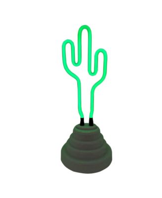 Creative Motion Battery-Operated Cactus Neon - Macy's