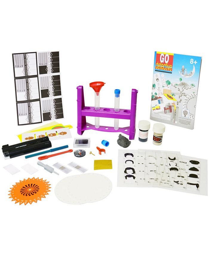 University Games Edu Toys Detectolab Crime Scene Investigator Kit - Macy's