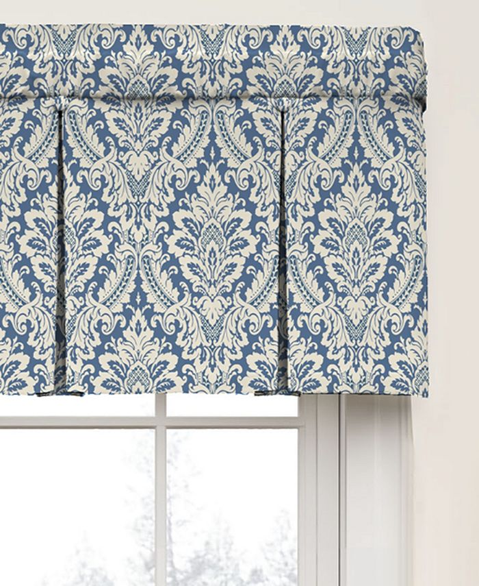 Waverly Wavelry Donnington Box Pleat Window Valance - Macy's