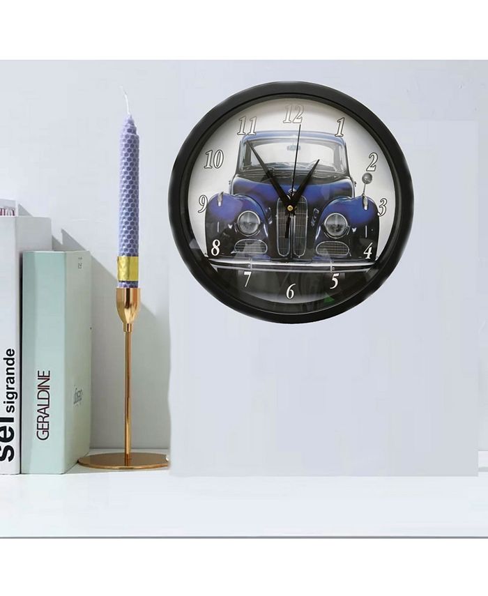 Creative Motion 10" Clock with Car Design - Macy's