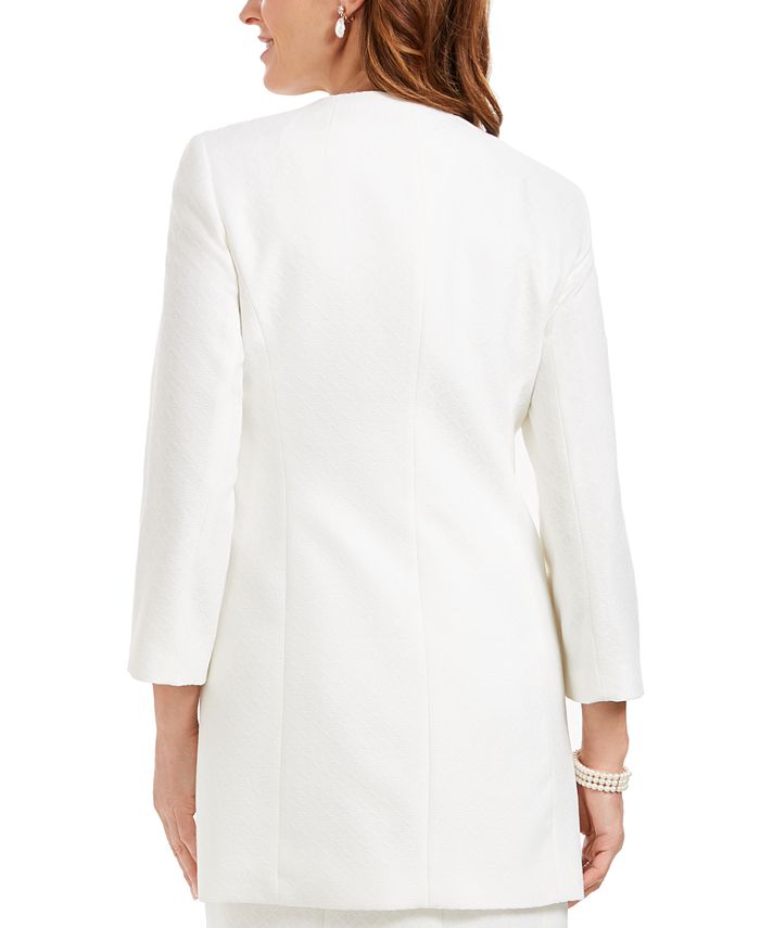 Le Suit Textured Dress Suit - Macy's