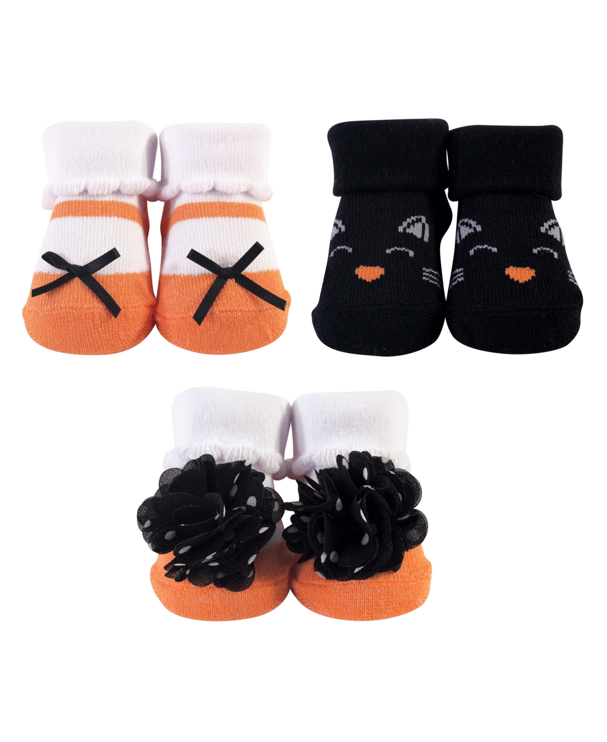 Click here for Hudson Baby Baby Girls Socks Boxed Giftset - Black prices
