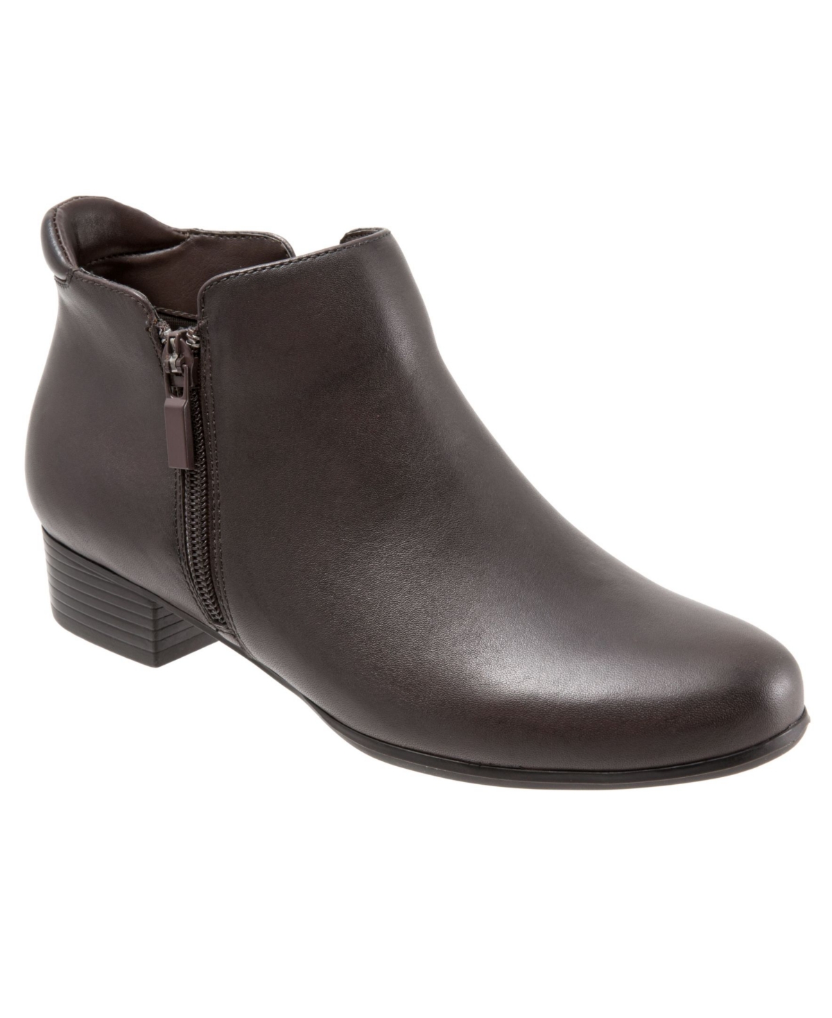 Click here for Trotters Major Bootie - Dark Brown prices