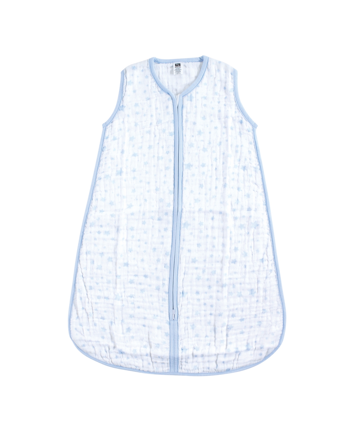 Hudson Baby Baby Boys Hudson Sleeveless Cotton Muslin Wearable Blanket - Blue