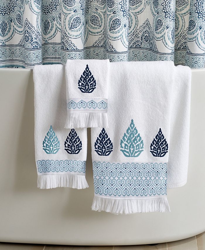 Peri Home Peri Capri Medallion Hand Towel - Macy's
