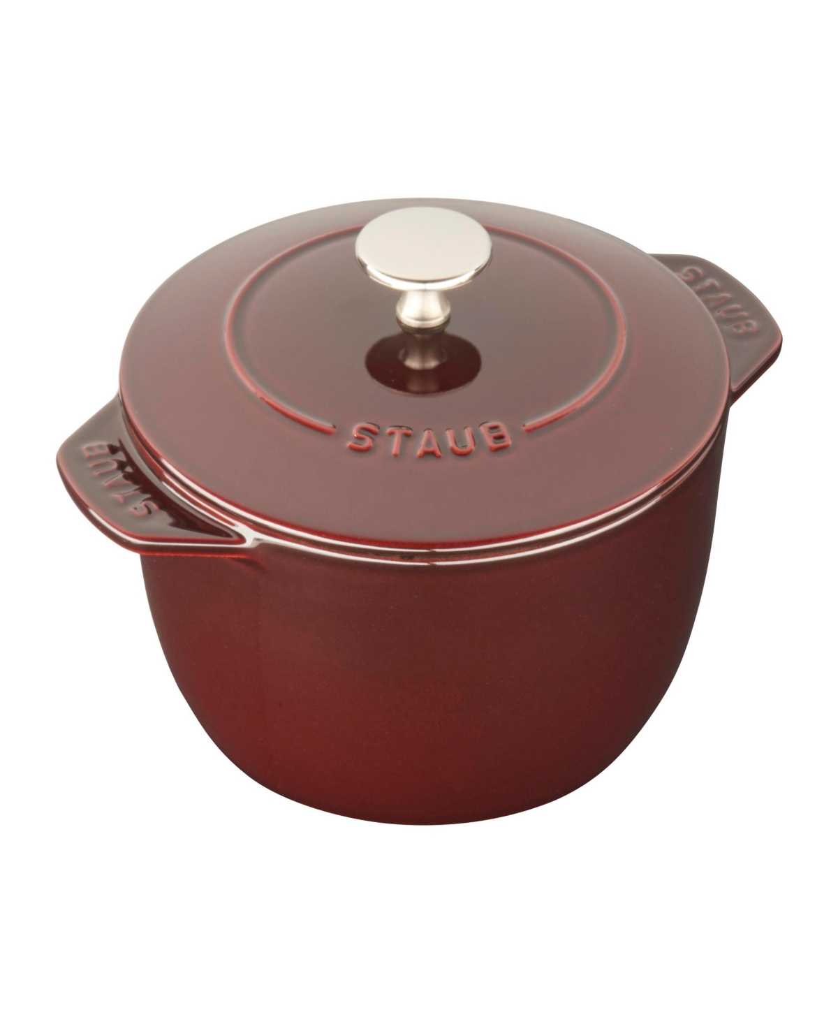 Click here for Staub Cast Iron 1.5-Qt. Petite French Oven - Grena... prices