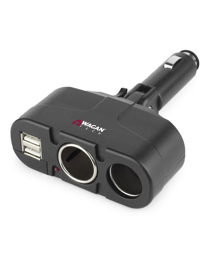 Wagan Tech Wagan 12 Volt 2 Way Socket with USB Charger - Macy's