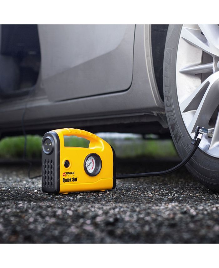 Wagan Tech Wagan 12 Volt Quick Set Inflator Air Compressor - Macy's