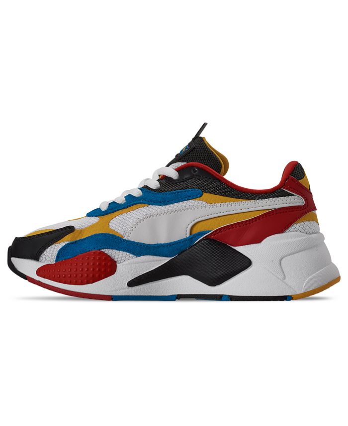 Puma Big Boys RS-X Puzzle Casual Sneakers from Finish Line - Macy's