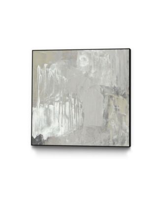 Giant Art 30" x 30" Neutral Composition I Art Block Framed Canvas - Macy's