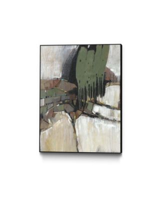 Giant Art 36" x 24" Separation III Art Block Framed Canvas - Macy's