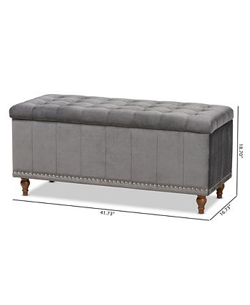 Furniture Kaylee Storage Bench - Macy's