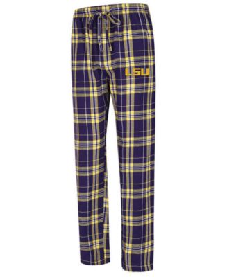 Concepts Sport Men's LSU Tigers Hillstone Flannel Pajama Pants - Macy's