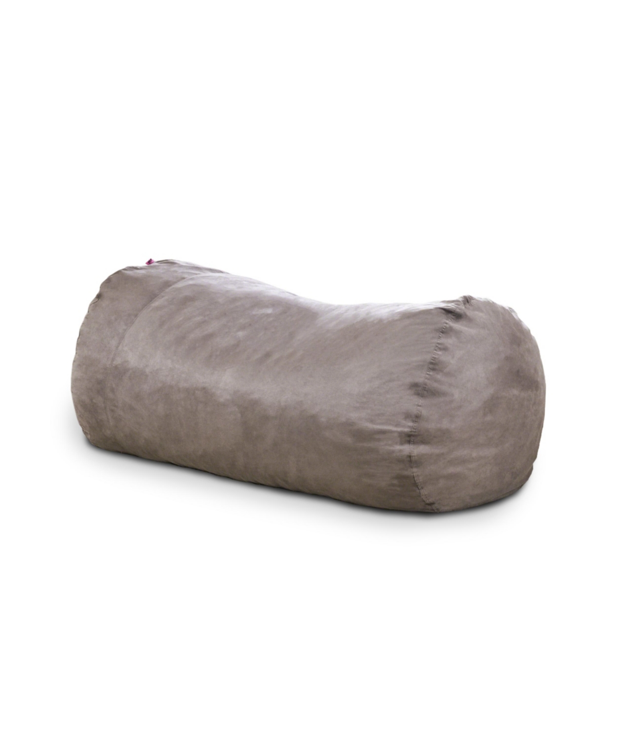Click here for 8ft Microfiber Synthetic Suede Bean Bag - Grey prices