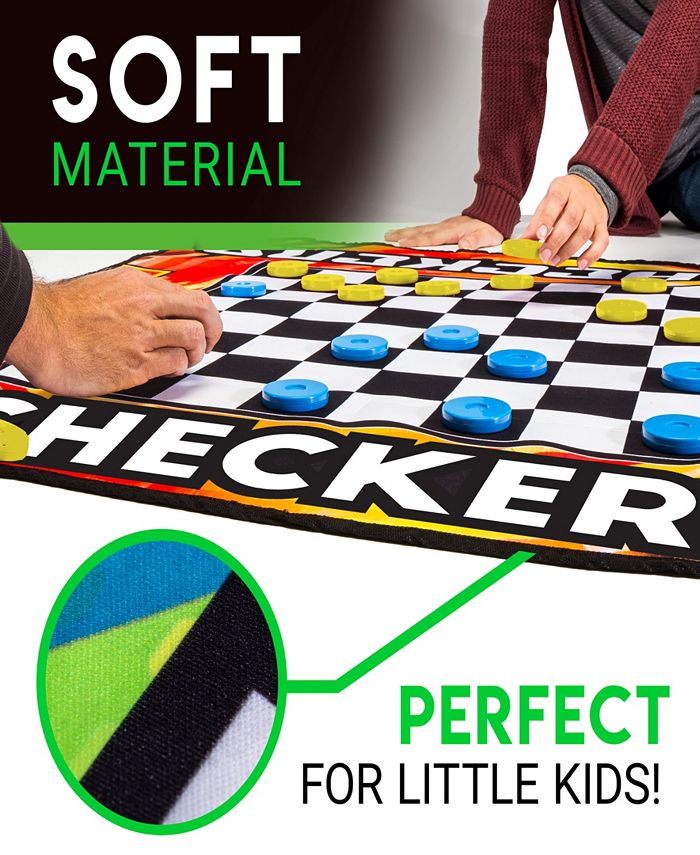 Franklin Sports Checkers and Four-in-A-Row Mat - Macy's