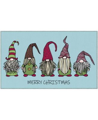 Mohawk Christmas Gnomes Accent Rug, 18" x 30" - Macy's