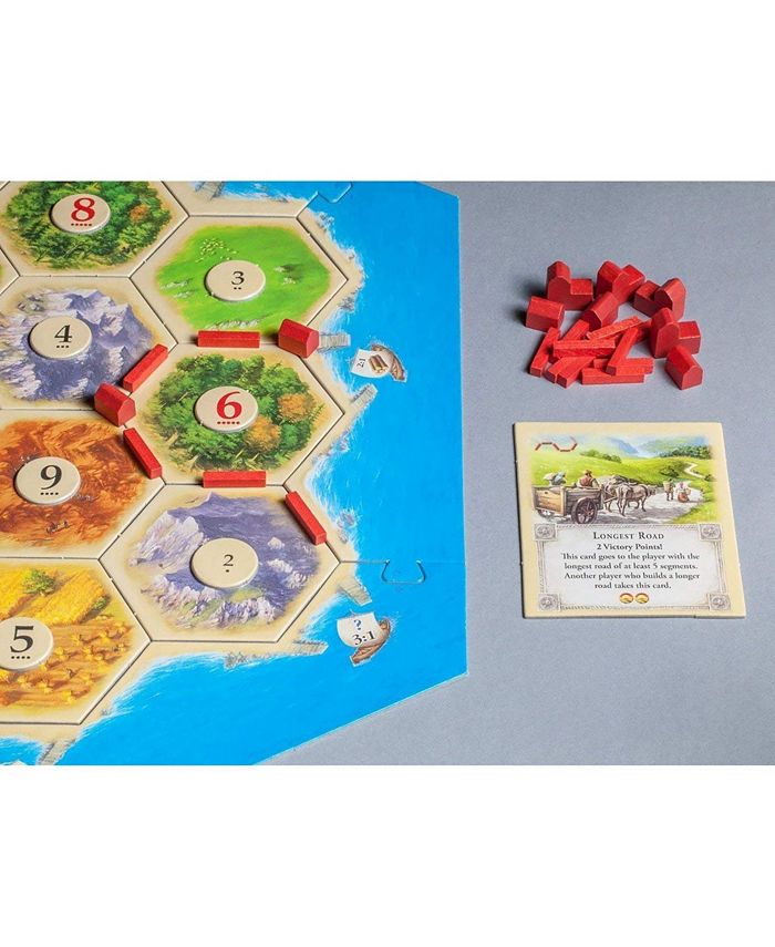 MasterPieces Puzzles Asmodee Editions Catan 5th Edition Board Game with ...