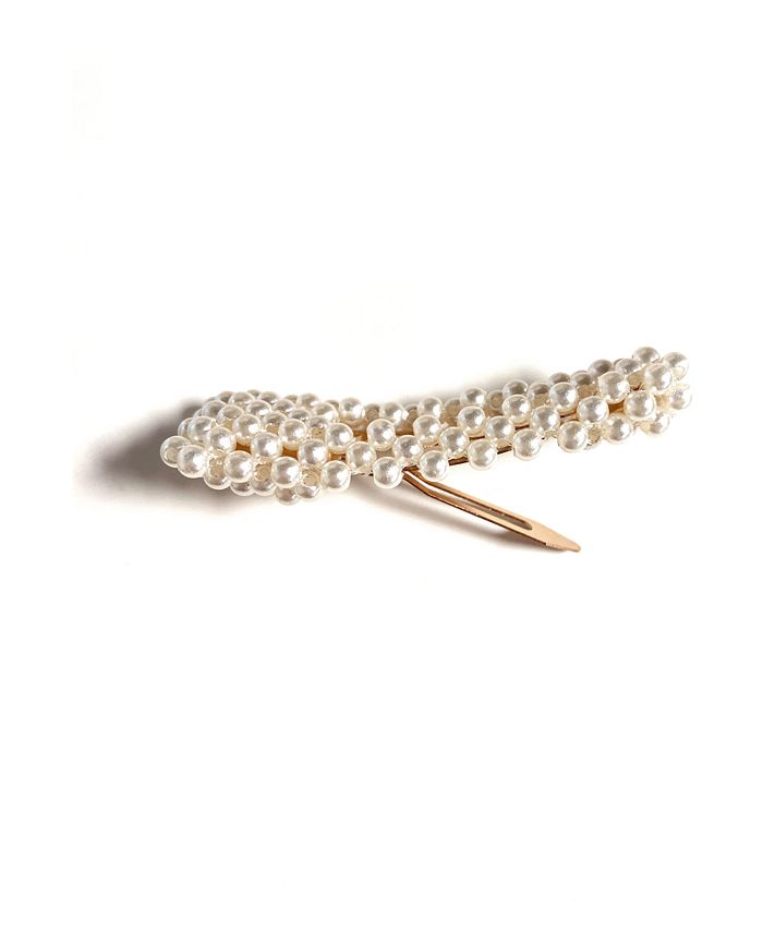 Soho Style Imitation Pearl Embellished Hair Clip - Macy's