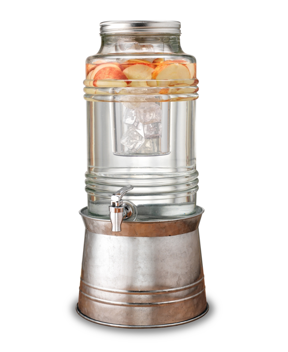 Click here for Circle Glass Breeze Beverage Dispenser with Ice In... prices