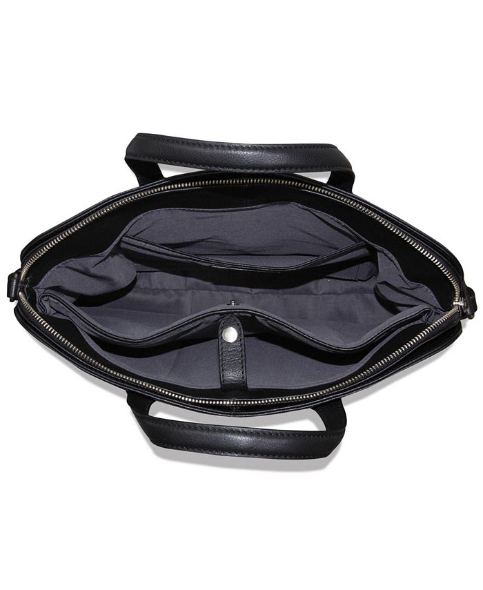 Hadaki Genuine Leather Work Bag - Macy's