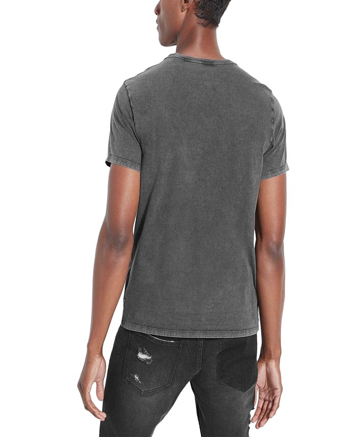 GUESS Men's Washed Logo T-Shirt - Macy's