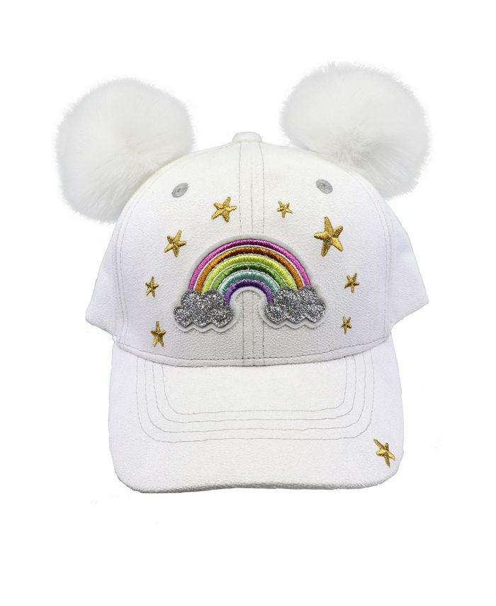 CHARM IT! Toddler, Little, & Big Girls Rainbow Hat - Macy's