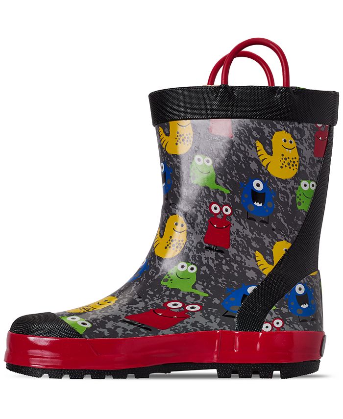 Kamik Little Boys Monsters Rain Boots from Finish Line - Macy's
