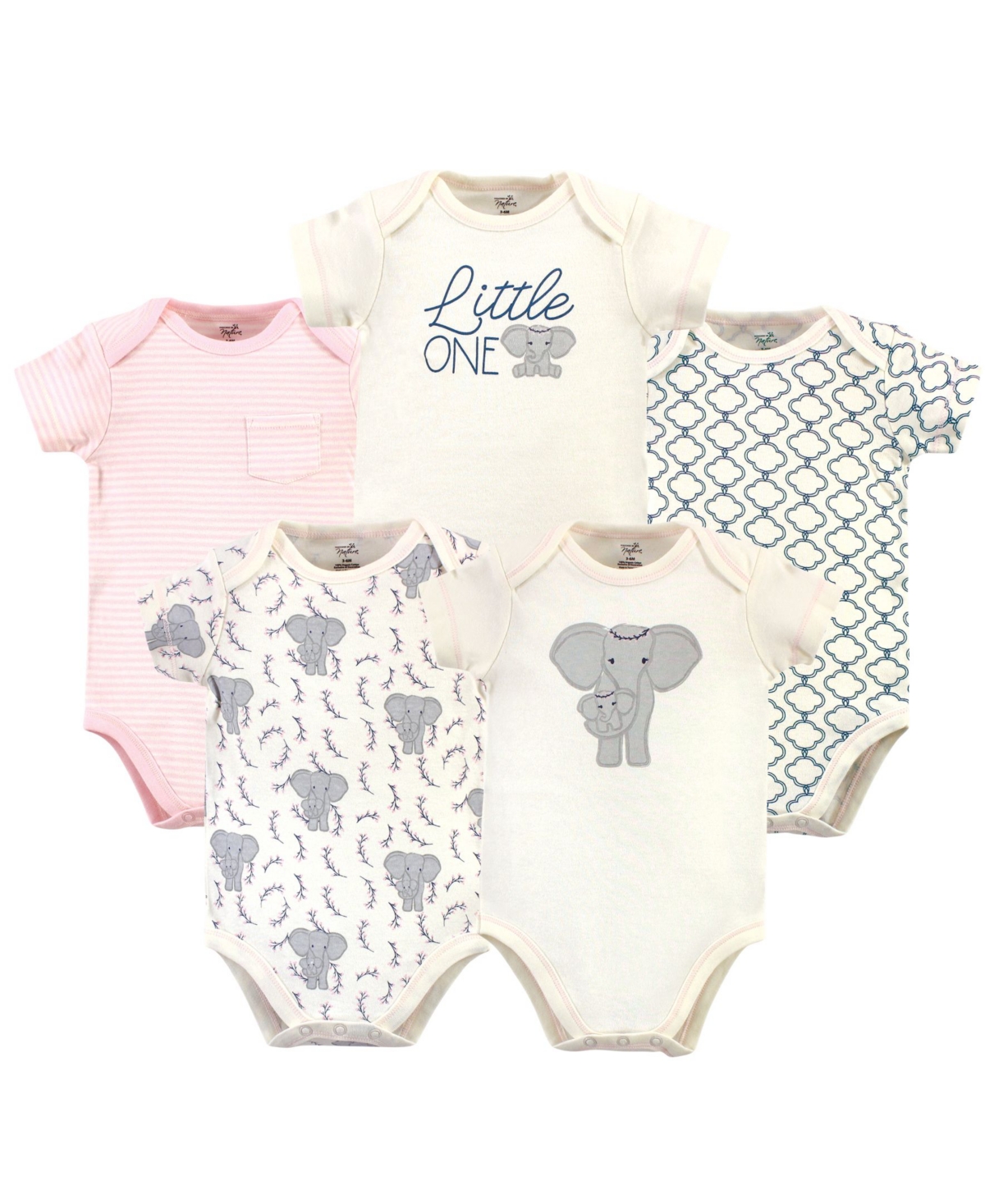 Click here for Touched by Nature Baby Girls Natural Cotton Bodysu... prices