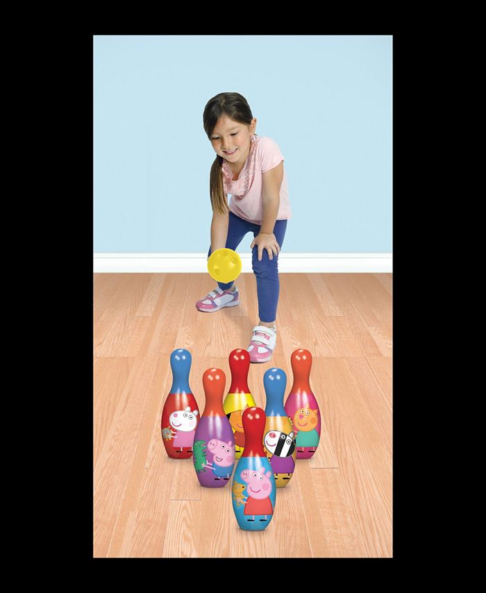What Kids Want Peppa Pig Bowling Set - Indoor/Outdoor - Macy's