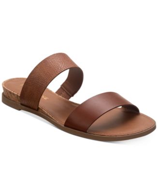 SUN + STONE Easten Slide Sandals, Created for Macy's - Macy's