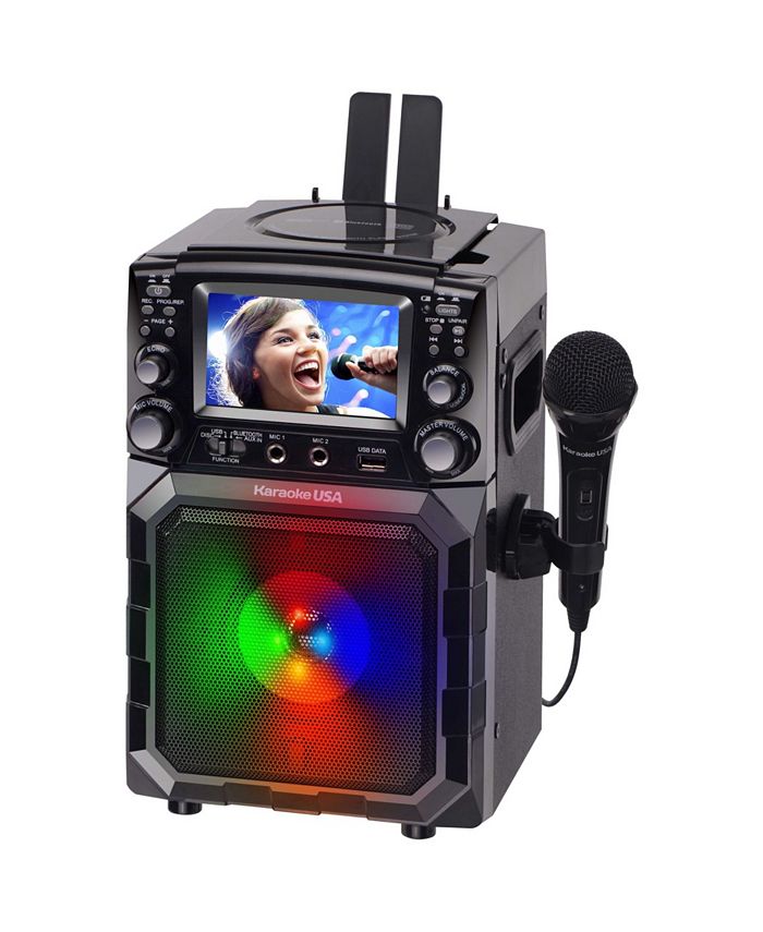 Karaoke USA GQ450 Portable CDG/MP3G Karaoke Player - Macy's