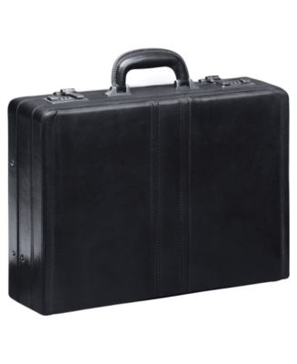 Mancini Signature Collection Luxurious Expandable Attache Case - Macy's