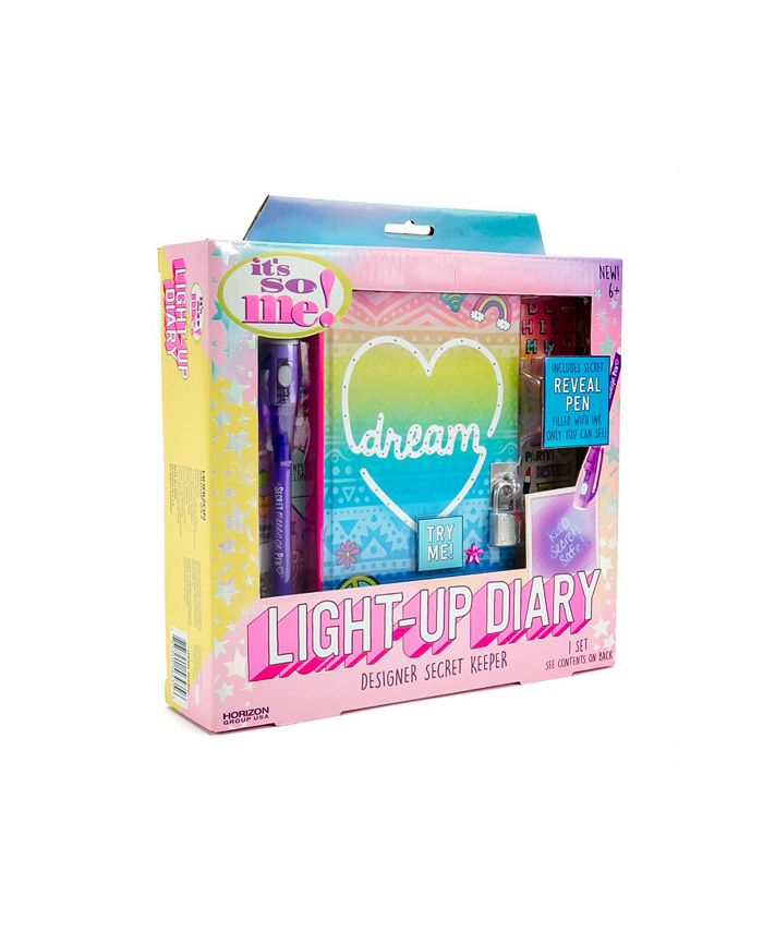 It's So Me Light Up Diary - Macy's