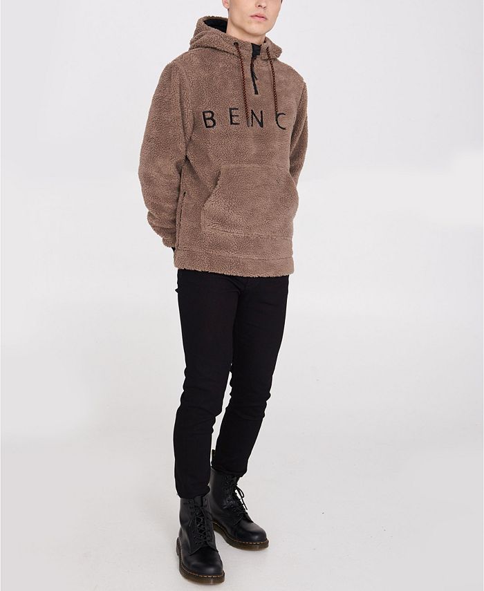 Bench Urbanwear Sherpa Corp Hoodie with Bench Logo - Macy's