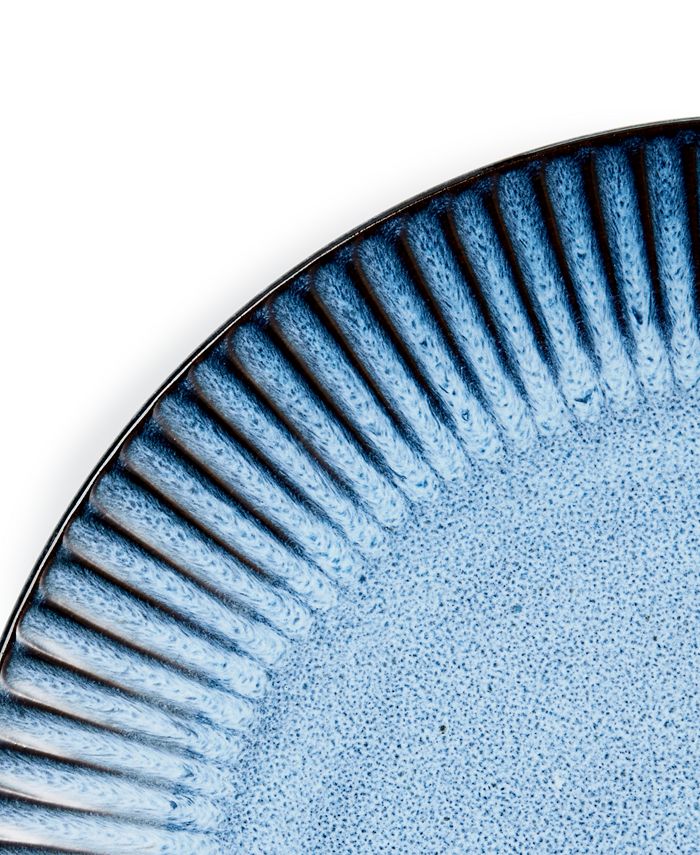 Lucky Brand Denim Narrow-Fluted 12-Pc. Dinnerware Set, Service for 4 ...