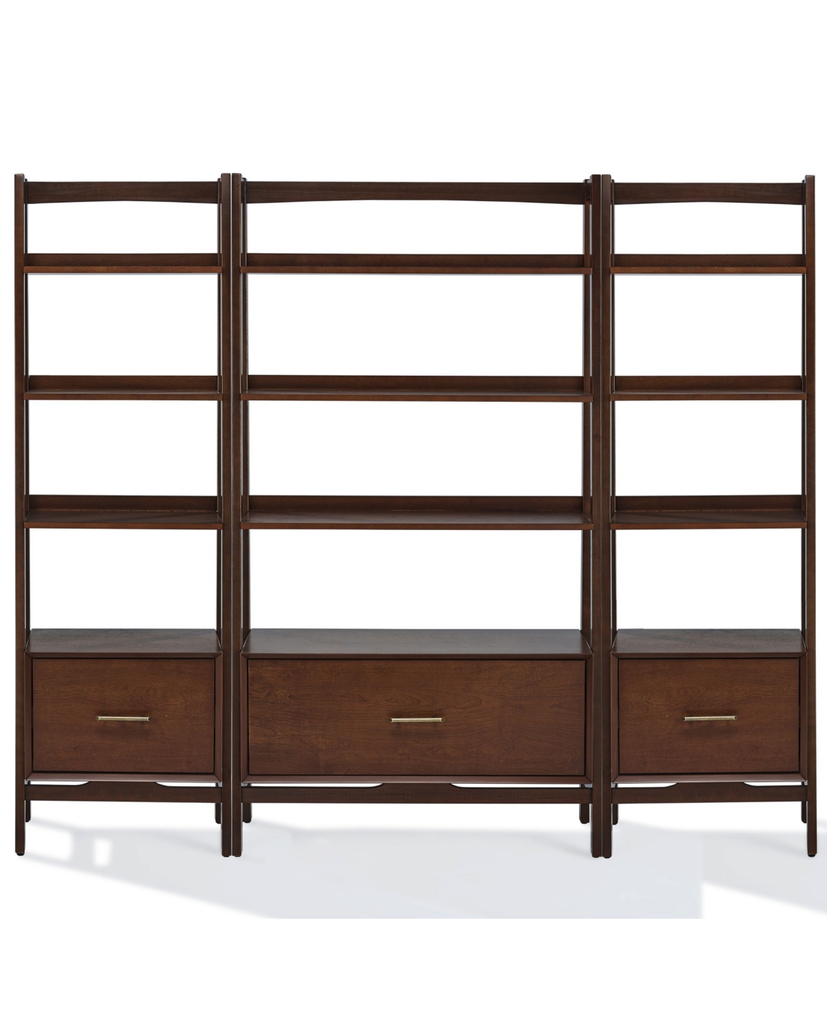 Click here for Crosley Landon 3 Piece Etagere Set - Dark Brown prices