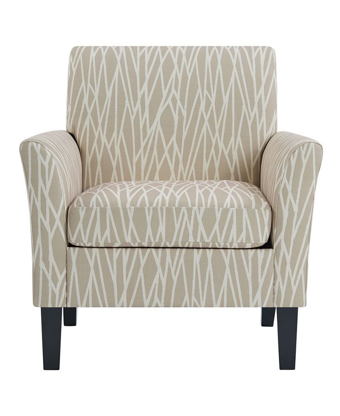 Handy Living Marquee Flared Arm Chair Set - Macy's