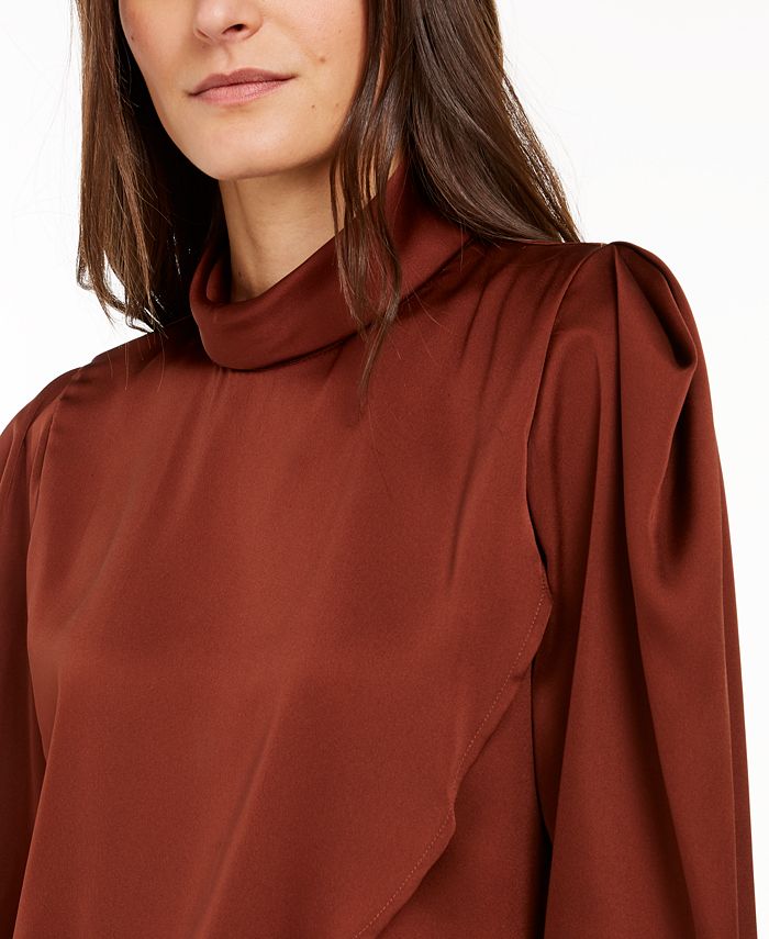 INC International Concepts INC Draped-Front Blouse, Created for Macy's ...