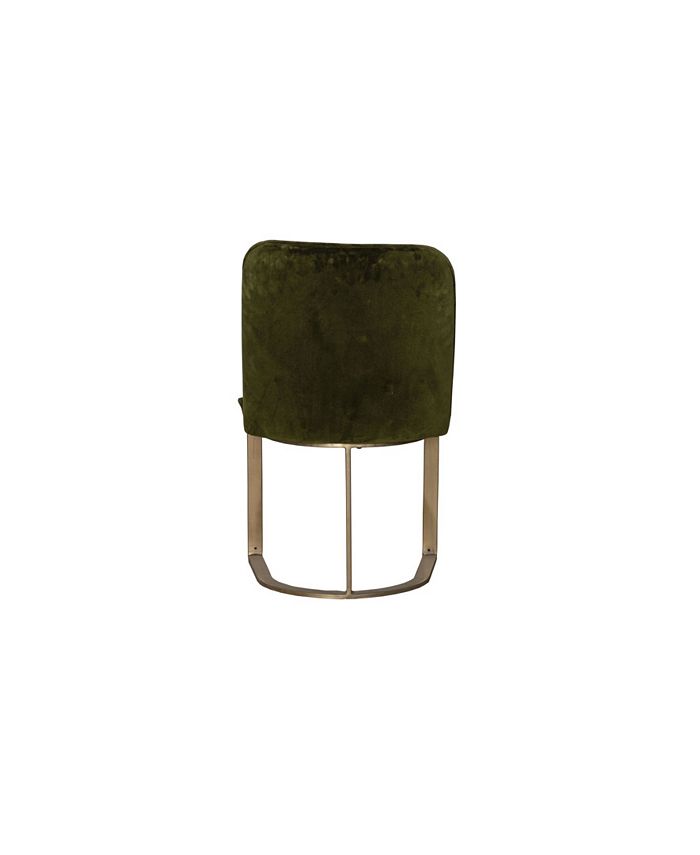 Furniture Union Home Accent Chair with Velvet Upholstery - Macy's