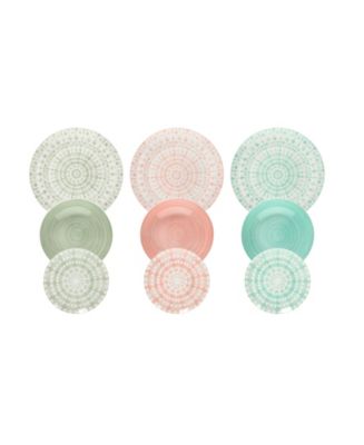 Tognana Gypsy Soft Table Plate, Set of 18 - Macy's