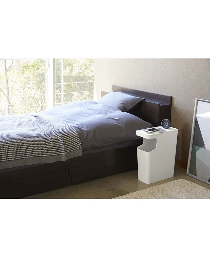 Yamazaki Home Tower Side Table Trash Can - Macy's