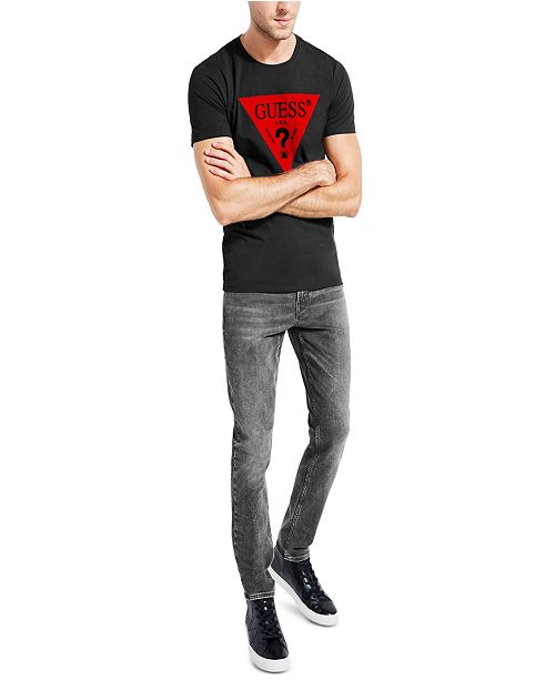 GUESS Men's Packed Logo Graphic T-Shirt & Reviews - T-Shirts - Men - Macy's