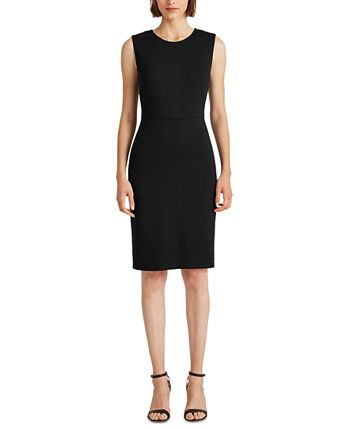 Lauren Ralph Lauren Sleeveless Ponte Dress - Macy's