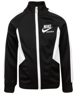 Nike Little Girls Heritage Colorblocked Track Jacket - Macy's