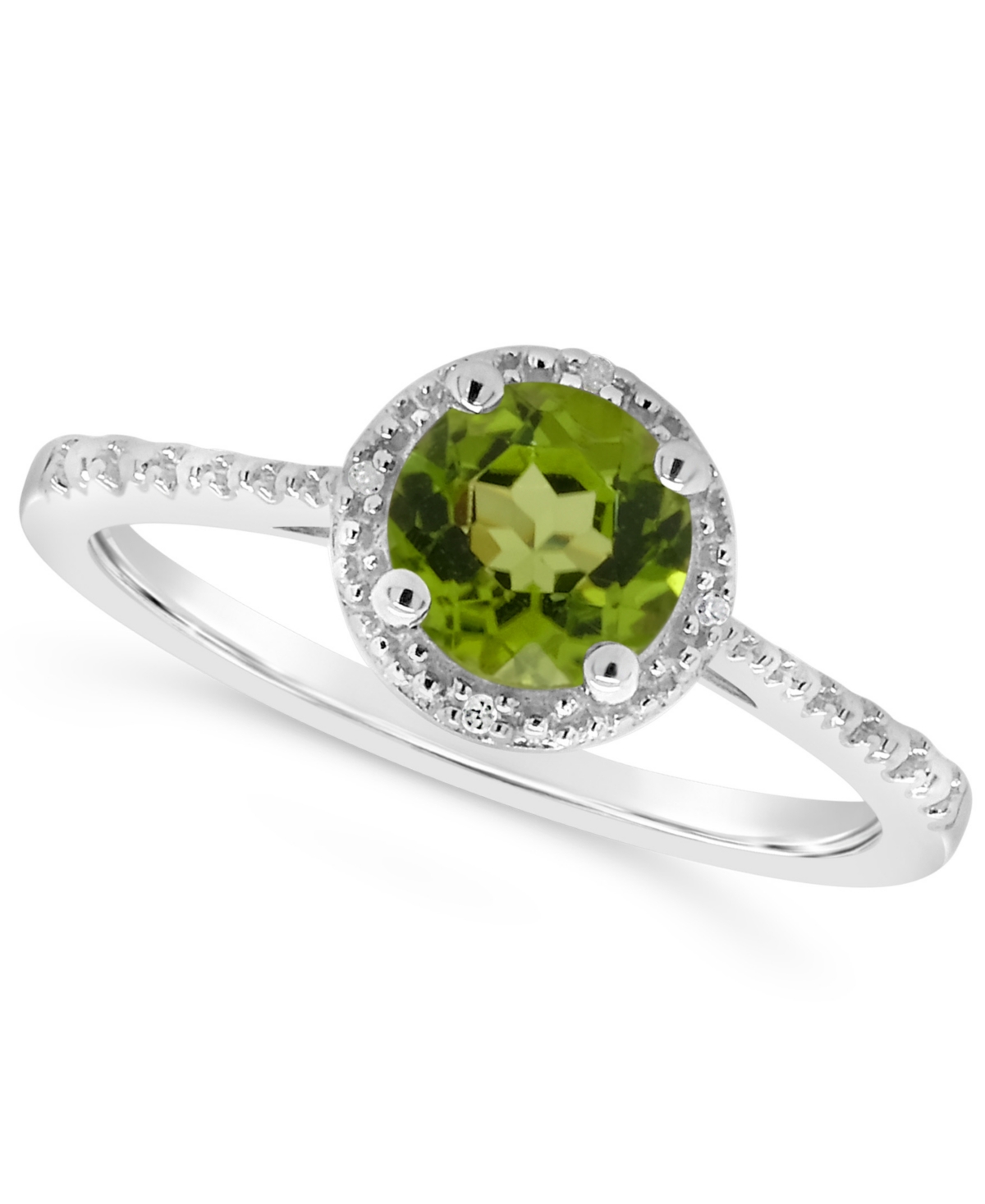Click here for Amethyst (3/4 ct. t.w.) and Diamond Accent Ring in... prices
