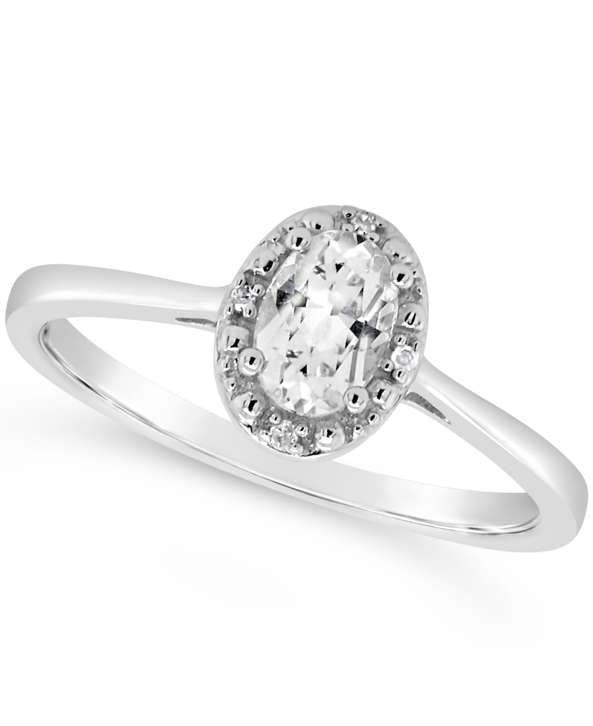 Click here for Diamond Accent and Garnet (1/2 ct. t.w.) Ring in S... prices