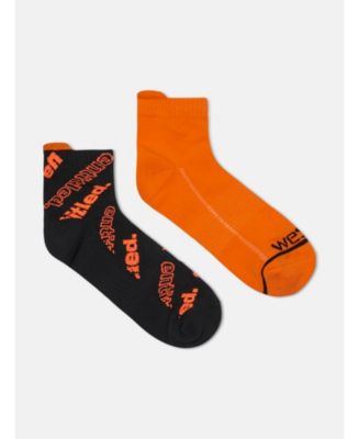 WeSC Quarter Cut Men's Crew Socks, 2 Pack - Macy's
