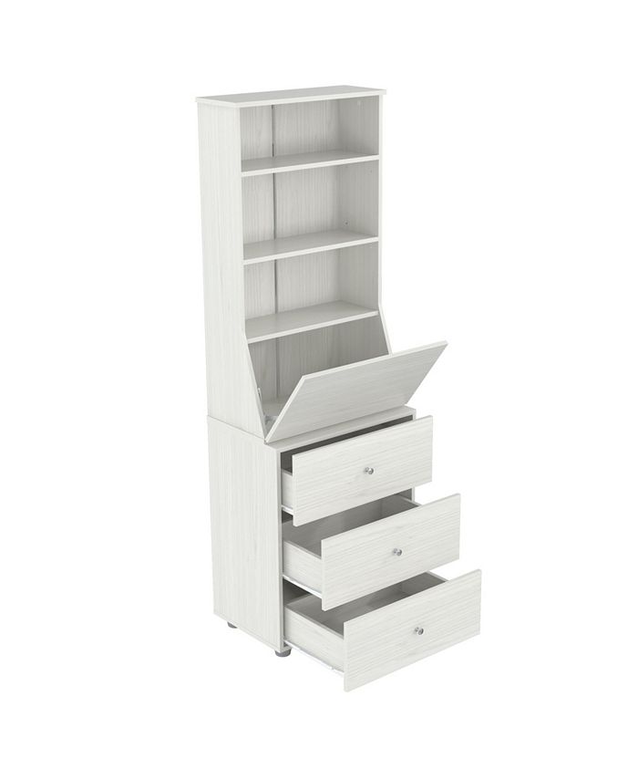 Inval America 3-Shelf Bookcase - Macy's